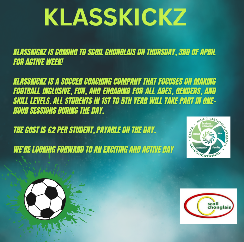 KLASSKICKZ Scoil Chonglais